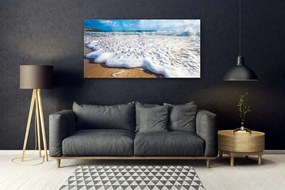 akrylový obraz Pláž Moře Pisek Příroda 120x60 cm