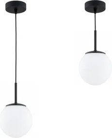 Brilagi - Lustr na lanku MILO 1xE27/60W/230V černá