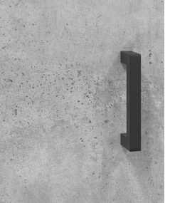 Skříň highboard betonově šedá 69,5x34x180 cm kompozitní dřevo,  3190025