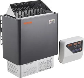 8 kW elektrický saunový topný kamna Digitální ovladač pro domácí lázně 8-12 m³