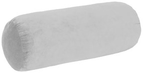 SCANquilt polštářek - válec VELVET světle šedá 15 x 40 cm