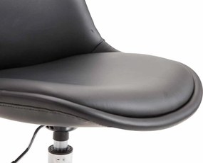 Židle Maverick C umělá kůže – černá