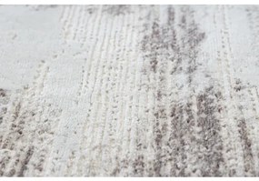 koberec CORE W9797 Rám, růžice strukturální dvě úrovně rouna, béžov velikost 140x190 cm | krásné koberce cz