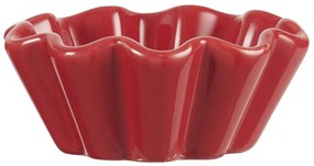 IB LAURSEN Keramická forma na muffiny Mynte Strawberry, červená barva, keramika
