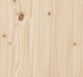 vidaXL Postel z palet 120 x 200 cm masivní borové dřevo [821389] Barva: Šedá