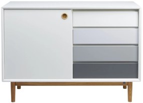 OnaDnes -20% Bílá lakovaná komoda Tom Tailor Color Box 114 x 44 cm