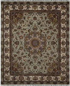 XXXLutz ORIENTÁLNÍ KOBEREC, 90/160 cm krémová, zelená Cazaris - Orientální koberce - 004345066157