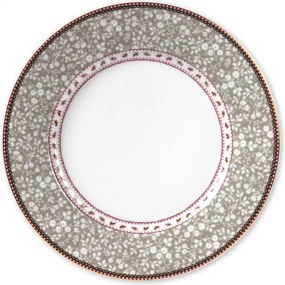 Pip Studio Floral Talíř mělký khaki 26,5cm