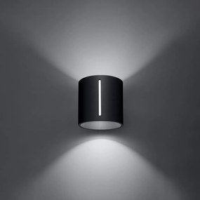 Sollux Lighting Nástěnné svítidlo INEZ černé