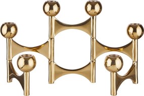 VARIATION Svícen skládací - zlatá