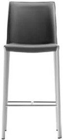 MIDJ - Barová židle NUVOLA kožené čalounění