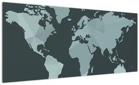 Mapa světa (100x40cm)