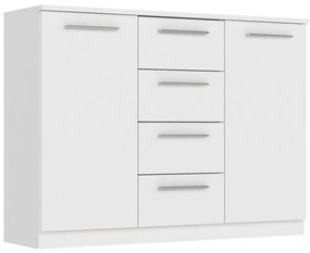 Casarredo Komoda ZENOBI 2D4S bílá mat