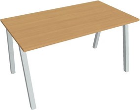 Kancelářský stůl jednací Hobis UJA 1400, deskaakát, černá černá