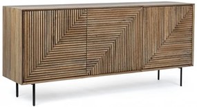 BIZZOTTO příborník DARSEY se 3 dvířky 83x184 cm 0746873