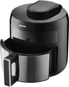 SENCOR SFR 5010BK černá / Horkovzdušná fritéza / 1500W / 5L / 80 - 200