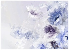 Obraz - Kvetiny, texturovaná malba (70x50 cm)
