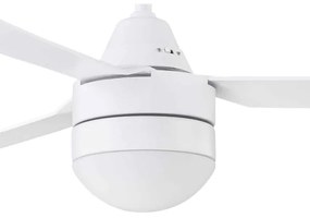 BAYSIDE 531016 - Stropní ventilátor MEGARA 2xE14/15W/230V bílá + DO