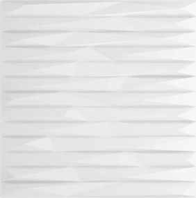 vidaXL Nástěnné panely 12 ks 50 x 50 cm XPS 3 m² ametyst [356937] Barva: Bílá hvězda