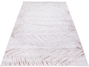 Koberec BUTIK 354 krémový / hnědý
