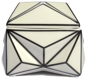 Modernista designové dózy Krystal Large