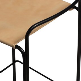 Hnědá barová stolička (výška sedáku 77 cm) Paz – DAN-FORM Denmark