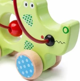Bigjigs Baby Motorický labyrint krokodýl / od 1 roku