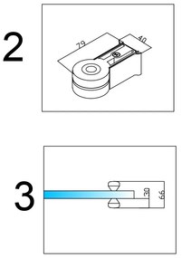 BPS-koupelny Čtvercový sprchový kout HYD-SK1180B 90x90 chrom/transparent - bez vaničky