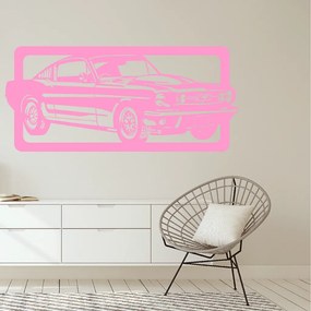 Živá Zeď Samolepka na zeď Ford Mustang Barva: černá