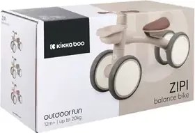 KikkaBoo Odrážedlo Zipi Beige / od 1 do 3 let