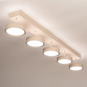 Závěsné LED svítidlo Bonn Taupe 5 Lineo