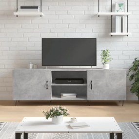 TV skříňka betonově šedá 150 x 30 x 50 cm kompozitní dřevo