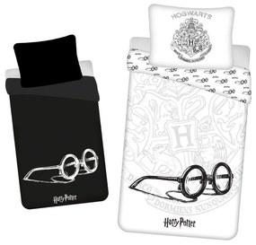 JERRY FABRICS Svítící povlečení Harry Potter HP144   Bavlna, 140/200, 70/80 cm