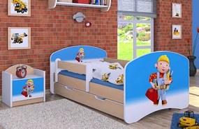 Dětská postel Happy Babies - bořek stavitel