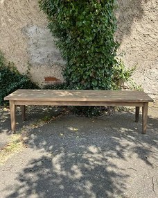 Stará Krása – Ruční výroba Dubová lavice z masivu 160 x 45 x 45 cm