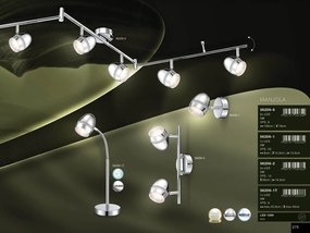 DESIGNOVÉ LED NÁSTĚNNÉ SVÍTIDLO MANJOLA 56206-2