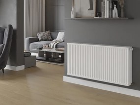 Mexen C33, panelový radiátor 600 x 2600 mm, boční připojení, 6070 W, bílá, W433-060-260-00
