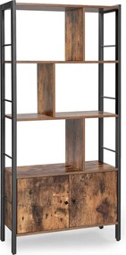 XXXLutz REGÁL NA DOKUMENTY, hnědá, černá, 74/154,5/30 cm Boxxx - Online Only kancelářský nábytek - 002543000111
