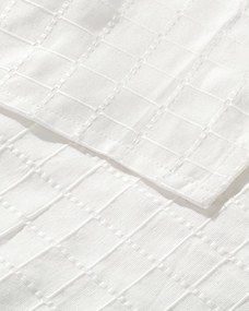 Sada Milena white 150x250cm pléd + 2 potahy