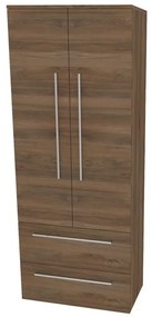 Mereo Mereo, Bino, koupelnová skříňka vysoká 163 cm, dvojitá, Multidecor, CN699OPT2