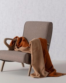 Deka Cotton Cloud 150x200cm Cognac&amp;Beige