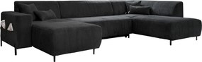 XXXLutz SEDACÍ SOUPRAVA, textil, tmavě šedá MID.YOU - Sedací soupravy - 001454003127