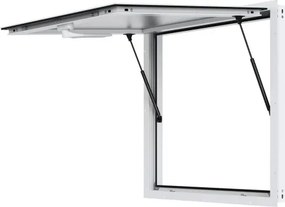 91,4 cm L × 91,4 cm W Koncesní stojan Obslužné okno Food Nákladní automobil Servisní