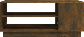 vidaXL Konferenční stolek 102 x 55 x 43 cm dřevotříska [813083] Barva: kouřový dub