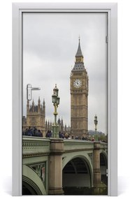 Fototapeta samolepící na dveře Big Ben Londýn 85x205 cm