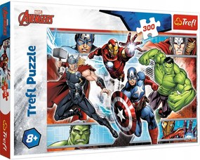 TREFL PUZZLE Avengers 60x40cm 300 dílků skládačka v krabici tr33000