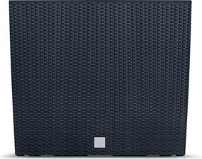 Prosperplast Květináč »Rato Case«, 580x180x498 mm, v ratanovém vzhledu. (antracitová)
