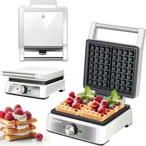 MPM MGO-41 bílá / Vaflovač / 1600 W