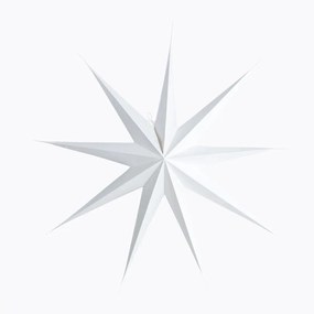 Vánoční papírová hvězda průměr 60 cm STAR House Doctor - bílá