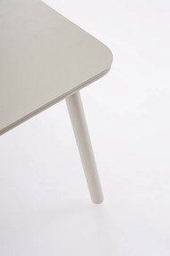BIZZOTTO Zahradní konferenční stolek SPIKE světlý 104x61 cm